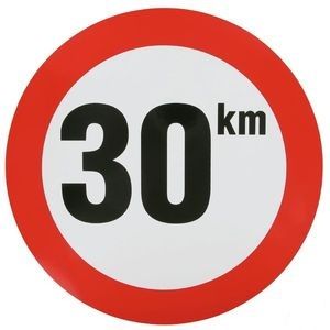 Marking Decal: Sticker 30 km nederlands model